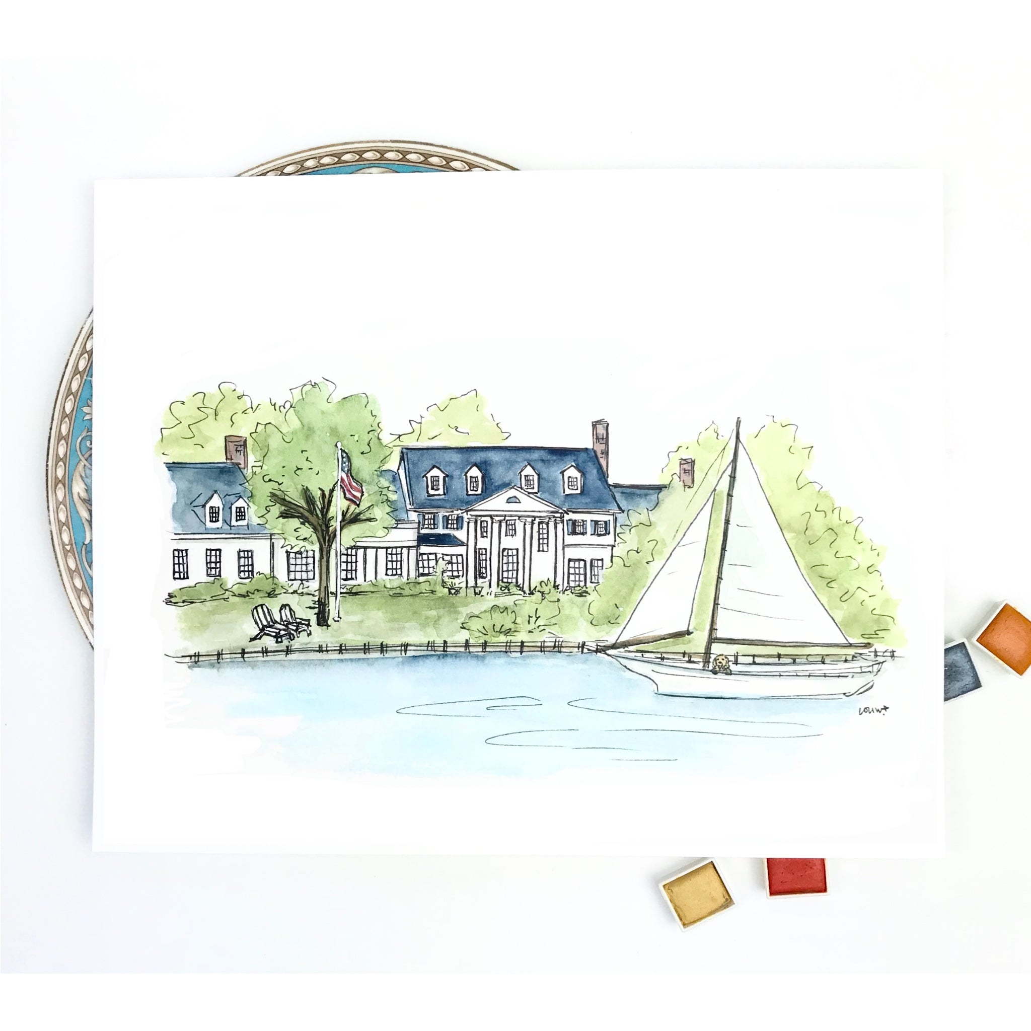 ORIGINAL ART – messy heart studio